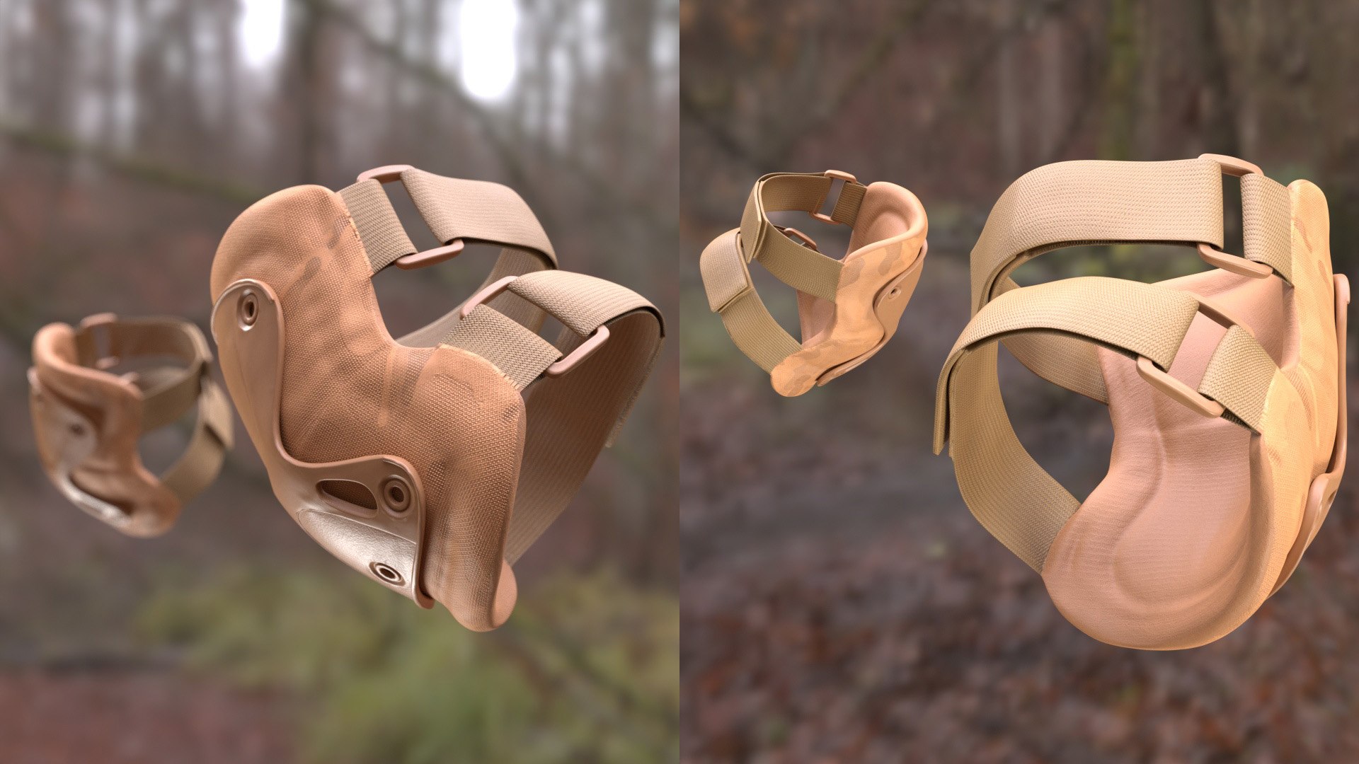 Man And Woman With Tactical Elbow Pads 17 3D Model - TurboSquid 2261838