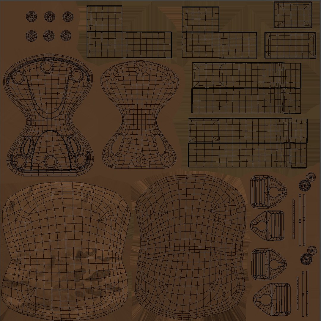 Man And Woman With Tactical Elbow Pads 17 3D Model - TurboSquid 2261838