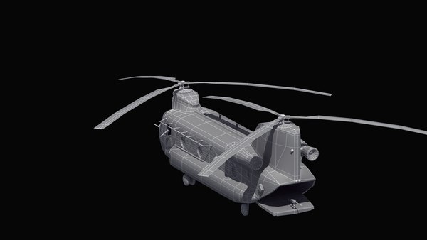 modelo 3d CH-47 Chinook Ejército de EE. UU. - TurboSquid 1654144