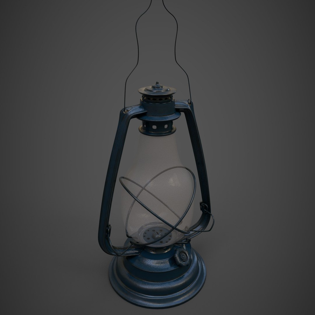 3D Old Lamp Model - TurboSquid 1337057