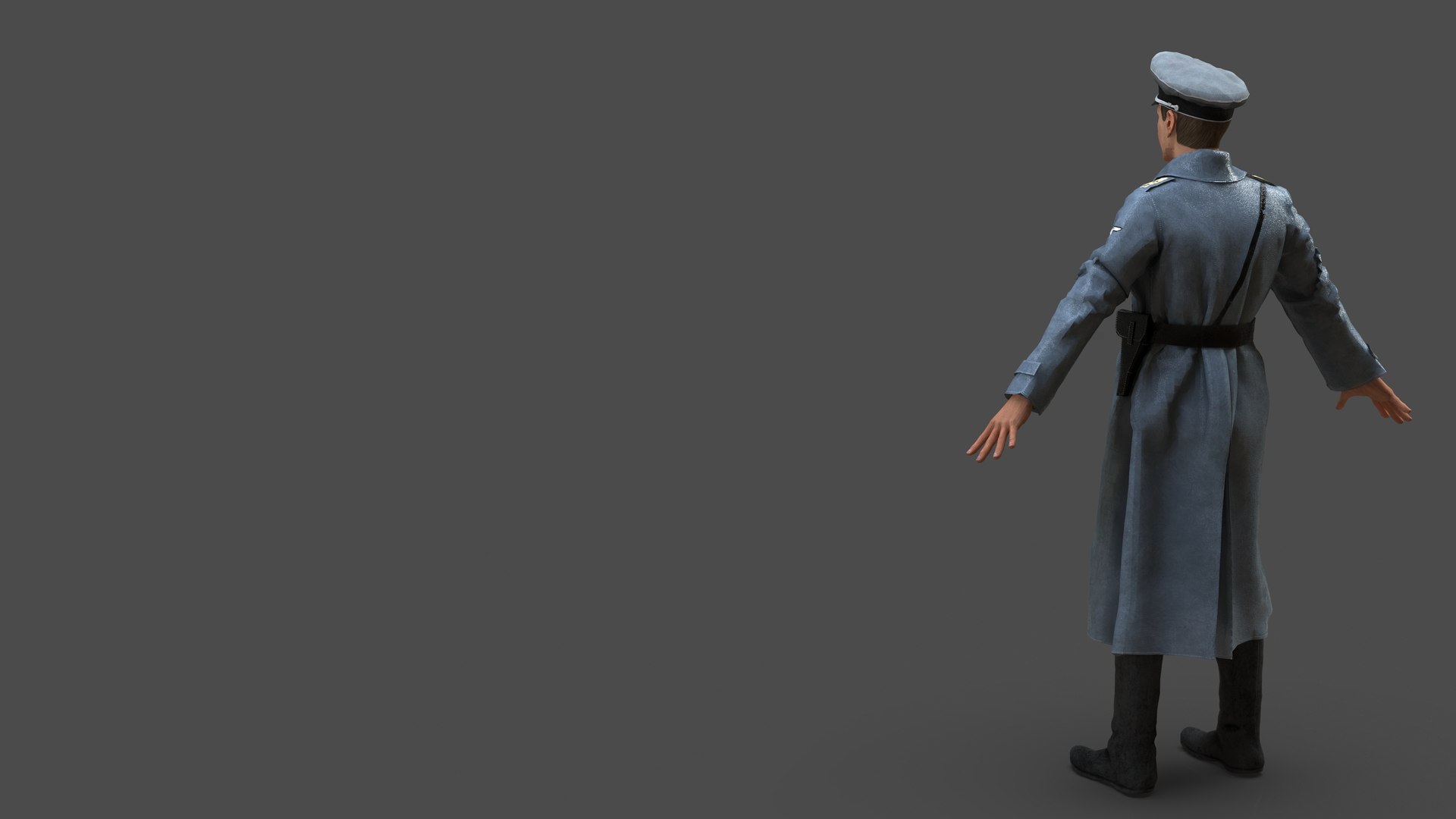 3D Herr Kommandant Model - TurboSquid 1558238