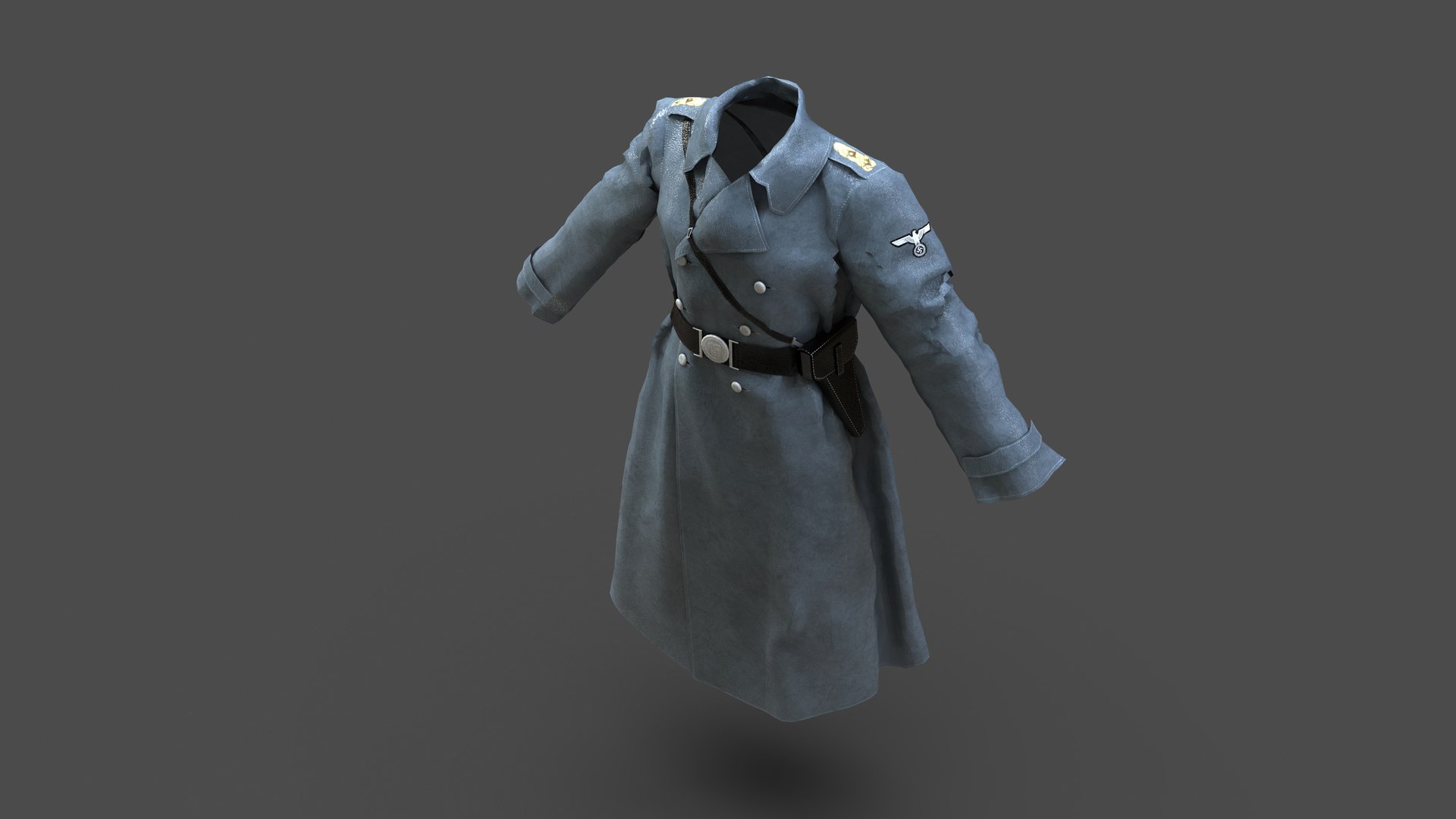 3D Herr Kommandant Model - TurboSquid 1558238