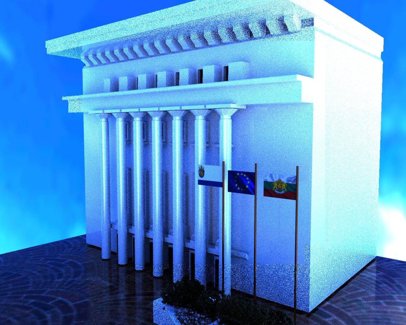 3D Capital Model - TurboSquid 1262128