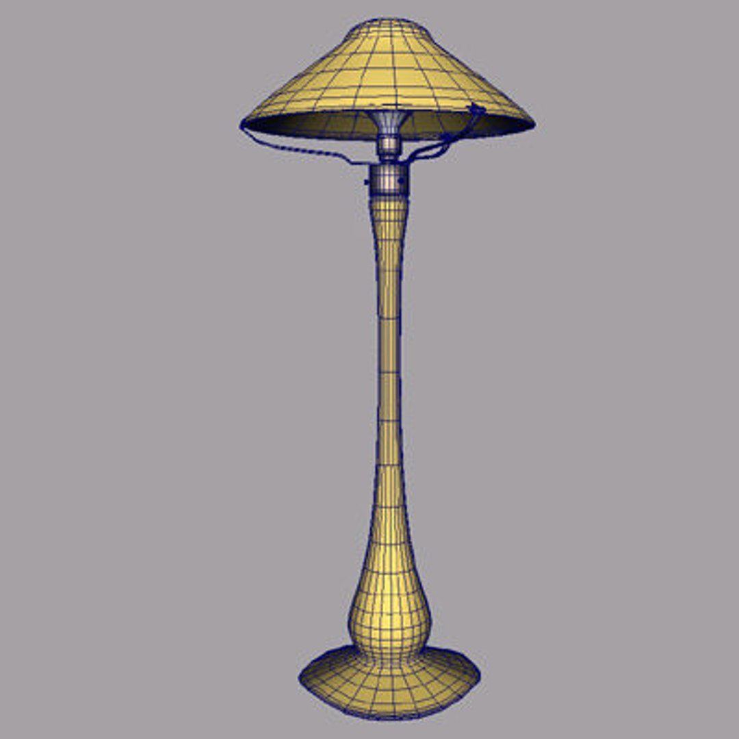 Nouveau Lamp C4d