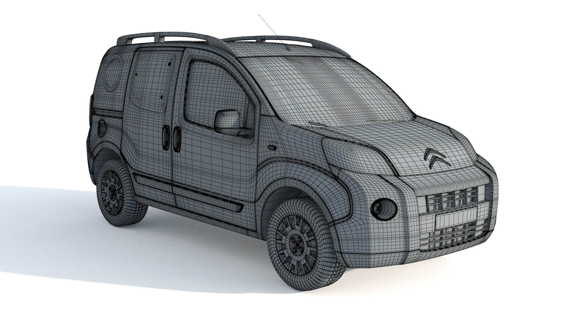 3D Citroen Nemo Concetto - TurboSquid 1899753