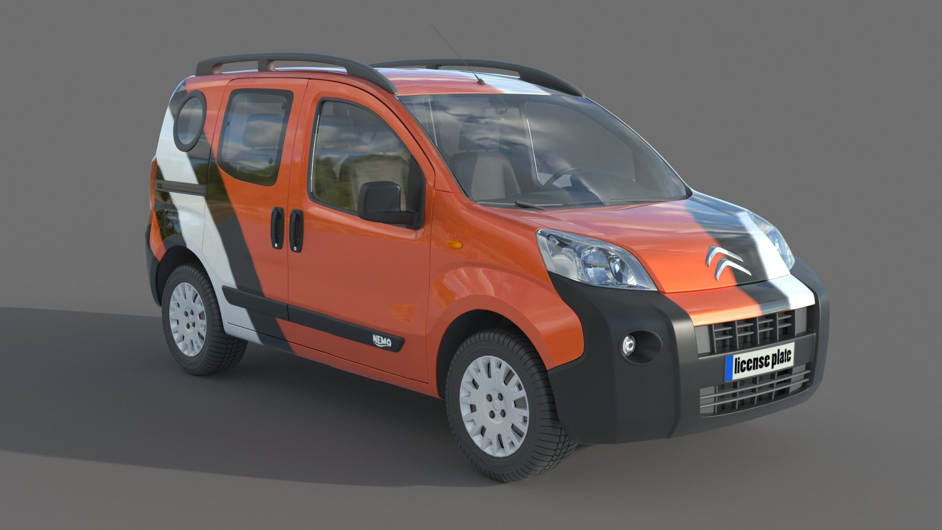 3D Citroen Nemo Concetto - TurboSquid 1899753