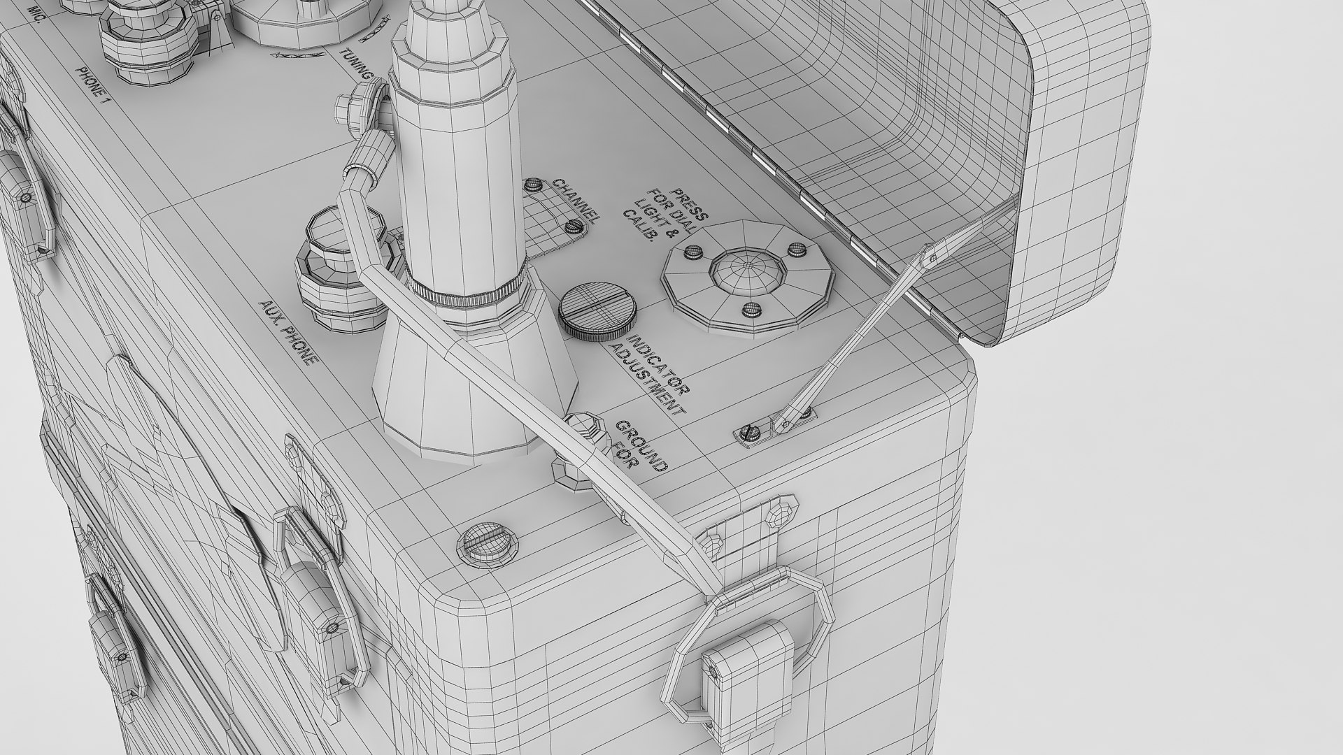 Military Radio SCR-300 06 Model - TurboSquid 1815472