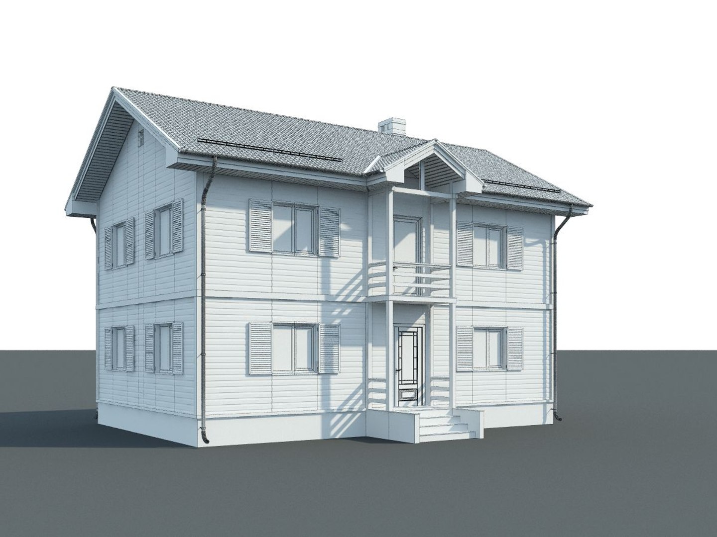 3D Cottages - TurboSquid 1376872