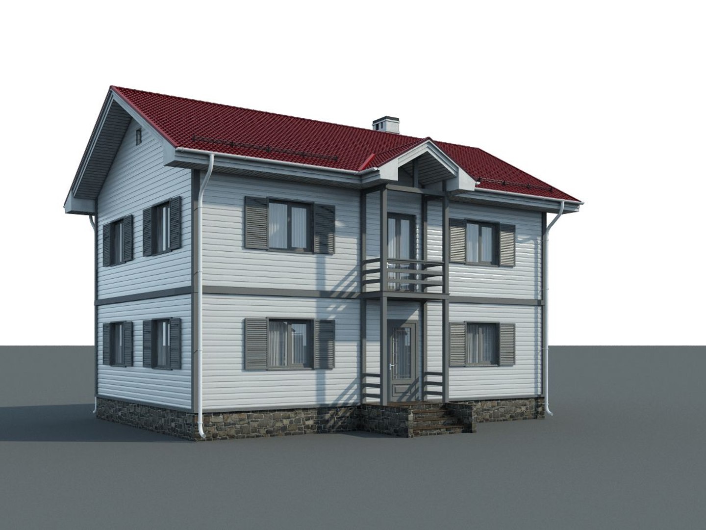 3D Cottages - TurboSquid 1376872
