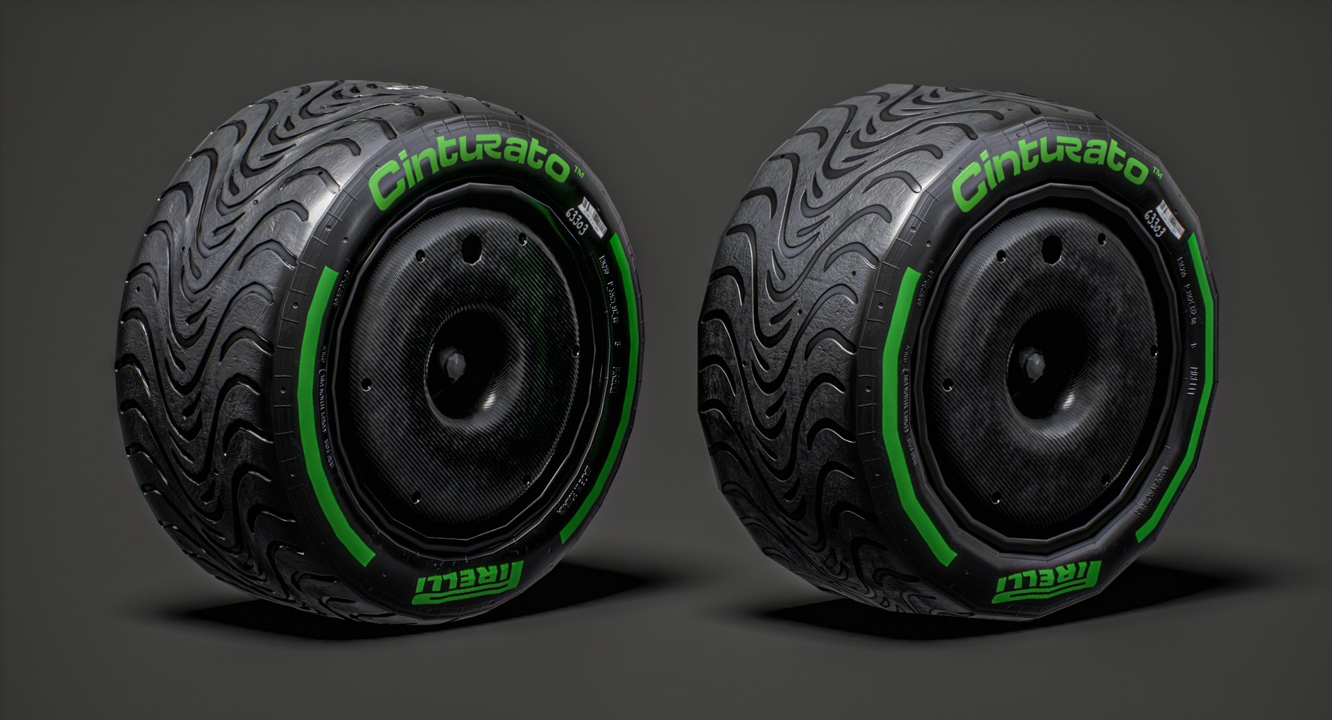 3D Formula 1 Pirelli Wheels Collection F1 Season 2023 - TurboSquid 2107337