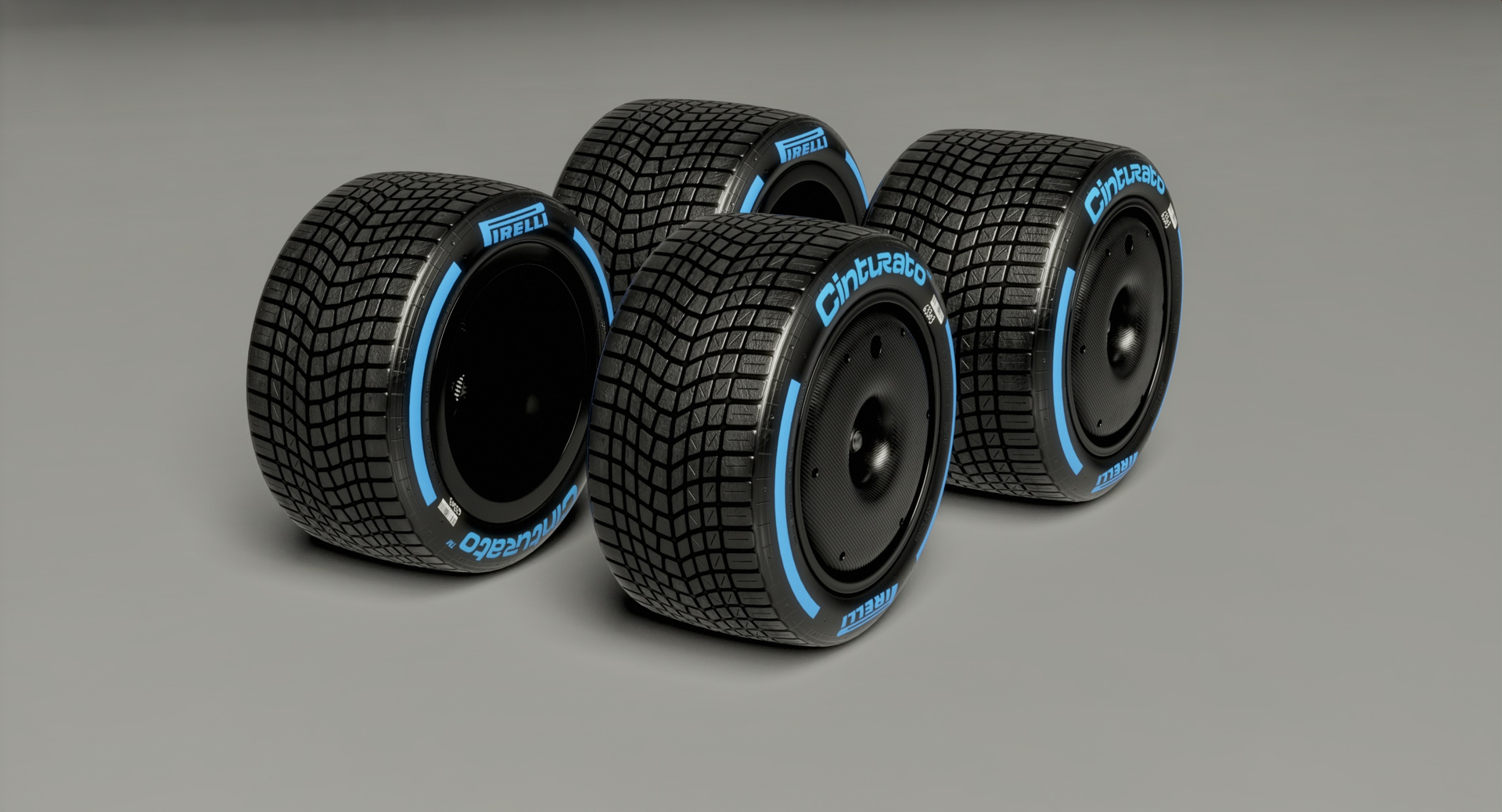 3D Formula 1 Pirelli Wheels Collection F1 Season 2023 - TurboSquid 2107337