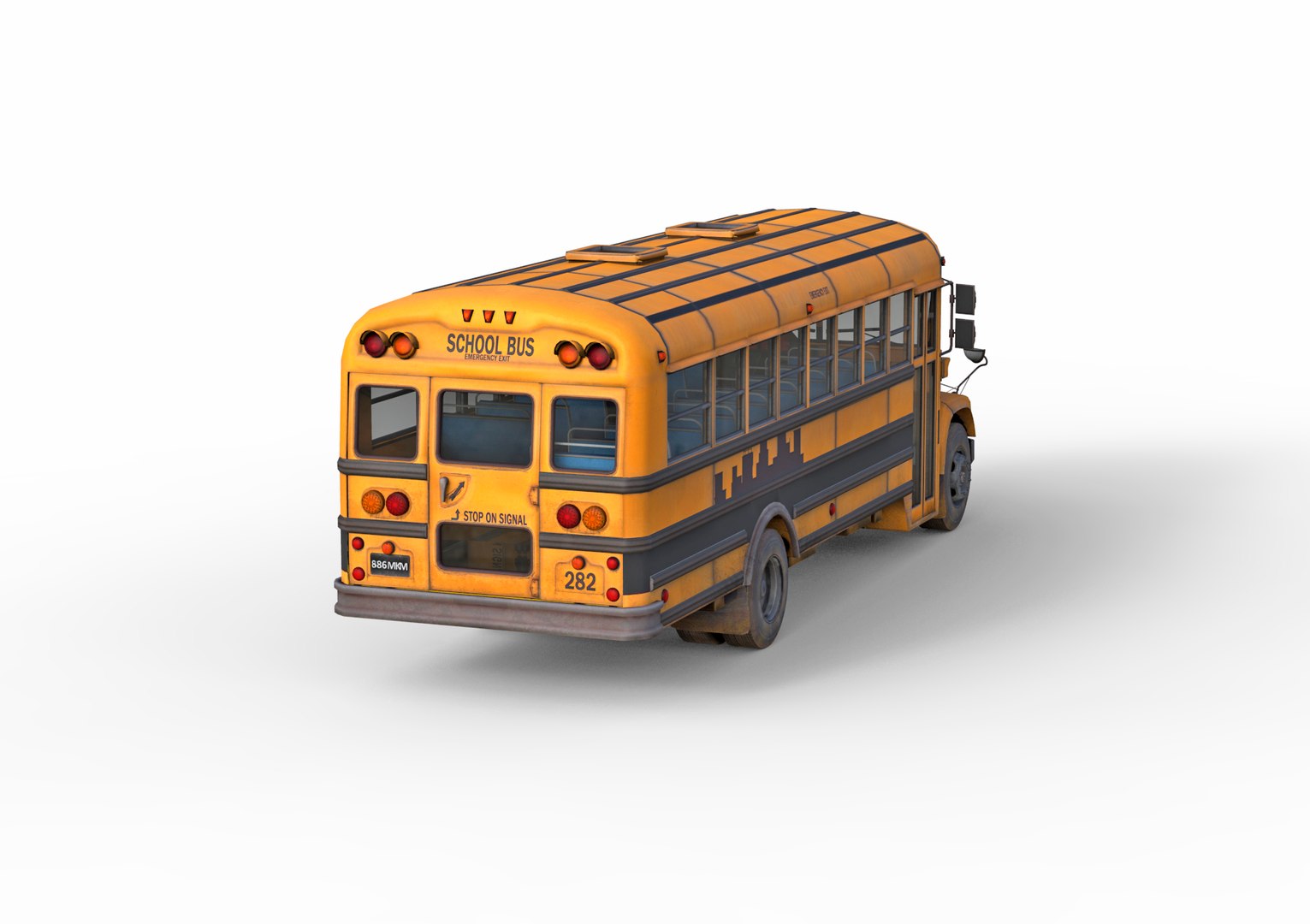 School Bus 3D Model - TurboSquid 1401204