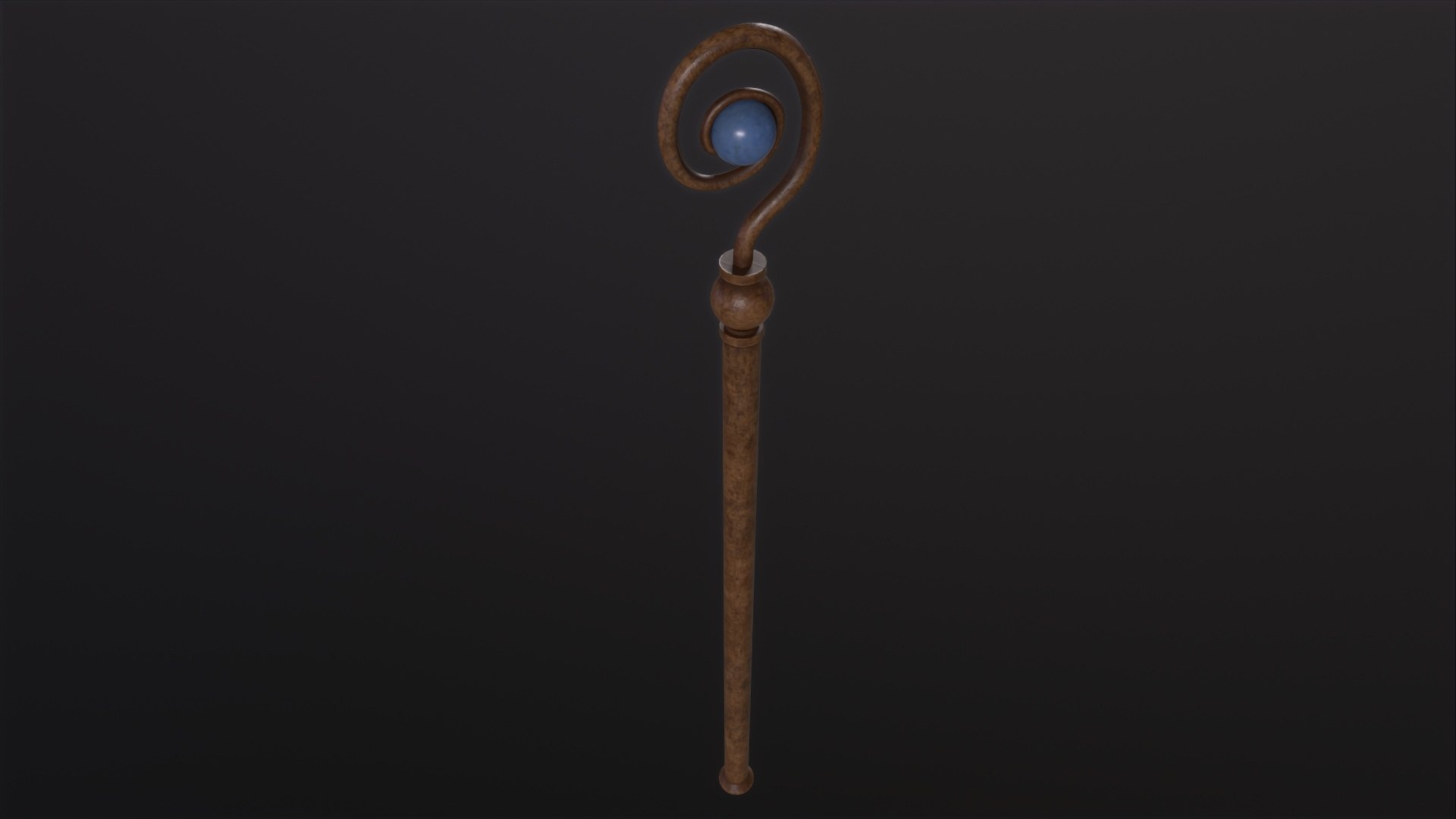 Medieval Staff 3D - TurboSquid 2135005