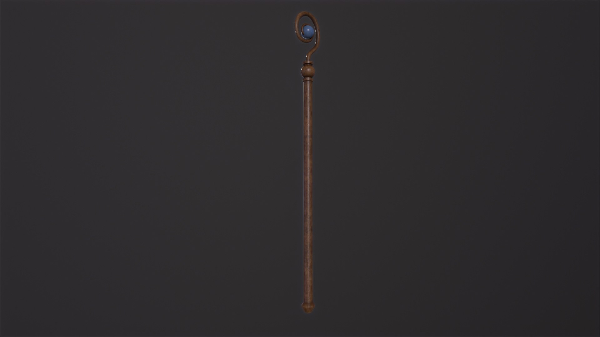 Medieval Staff 3D - TurboSquid 2135005