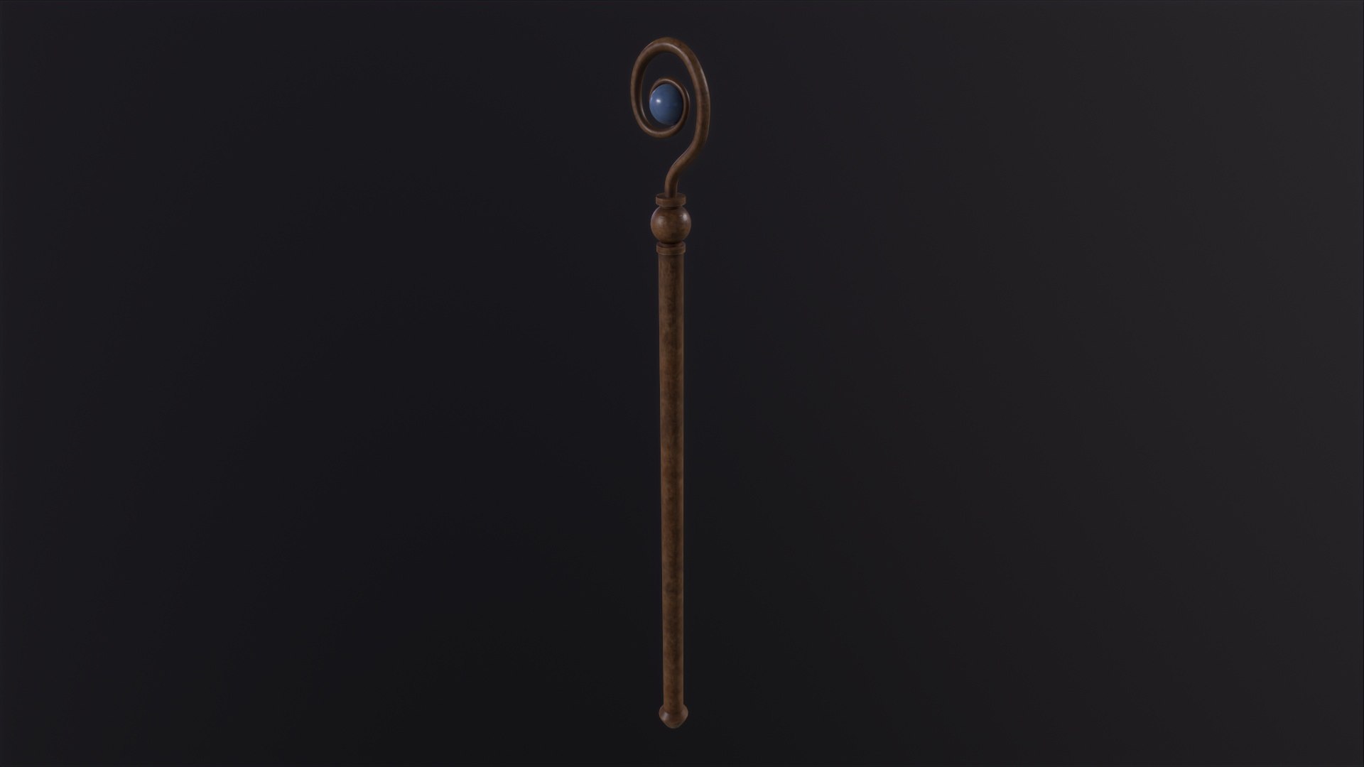 Medieval Staff 3D - TurboSquid 2135005