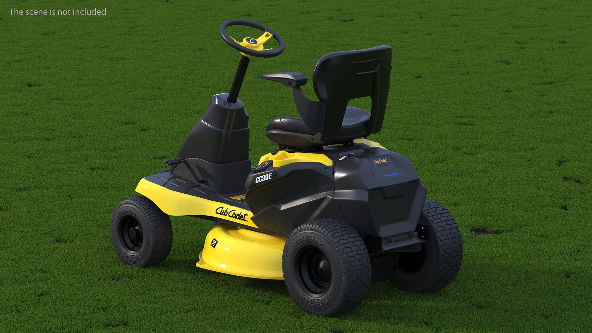 3D Riding Lawn-Mower Cub Cadet Model - TurboSquid 2185658