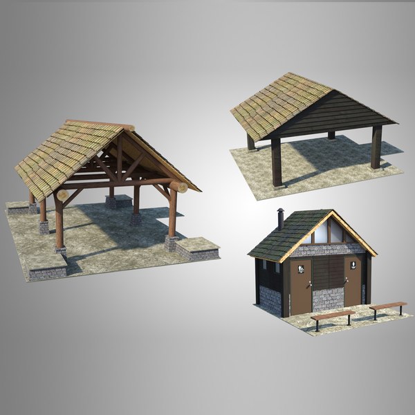 Outhouse 3D Models for Download | TurboSquid