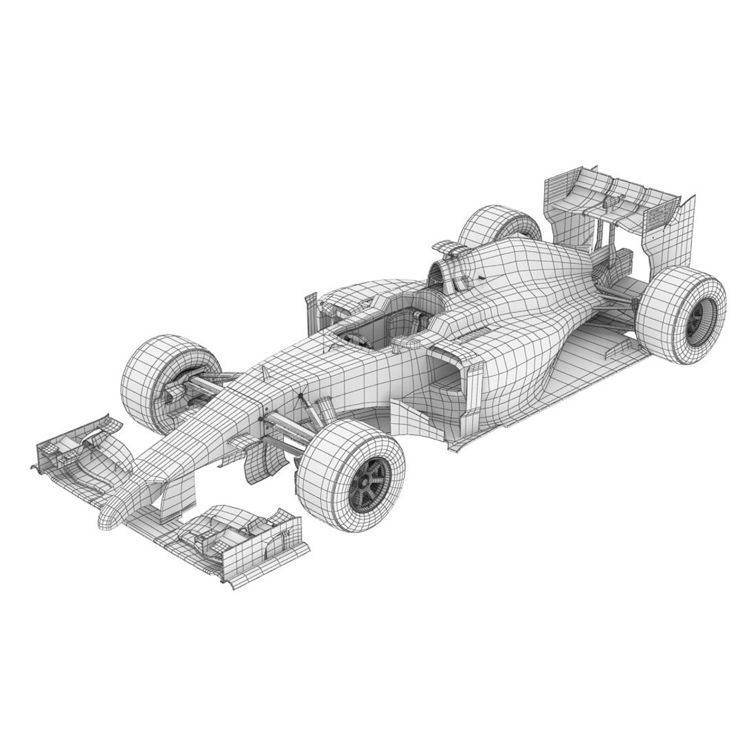 3d Sauber C33 2014