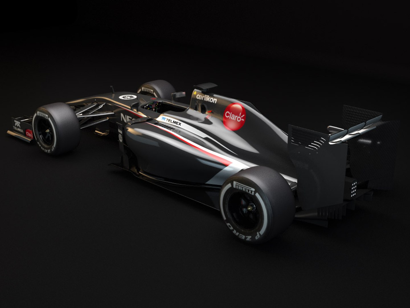3d Sauber C33 2014