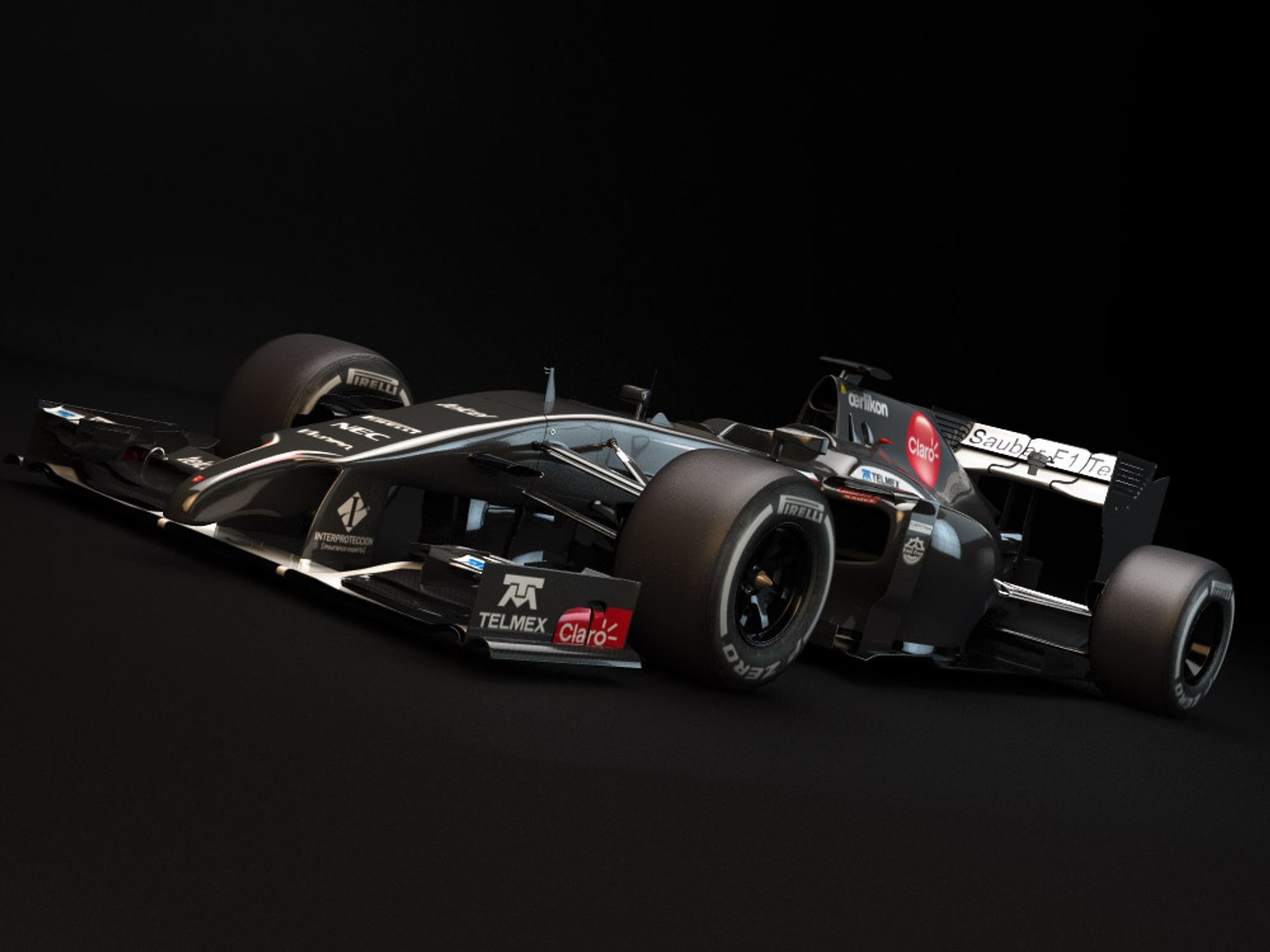 3d Sauber C33 2014