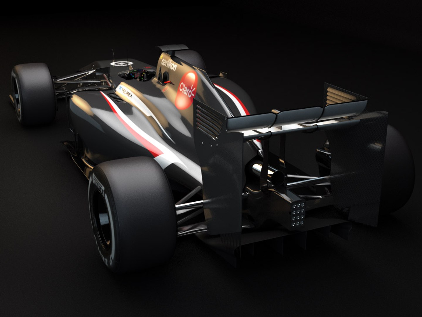 3d Sauber C33 2014