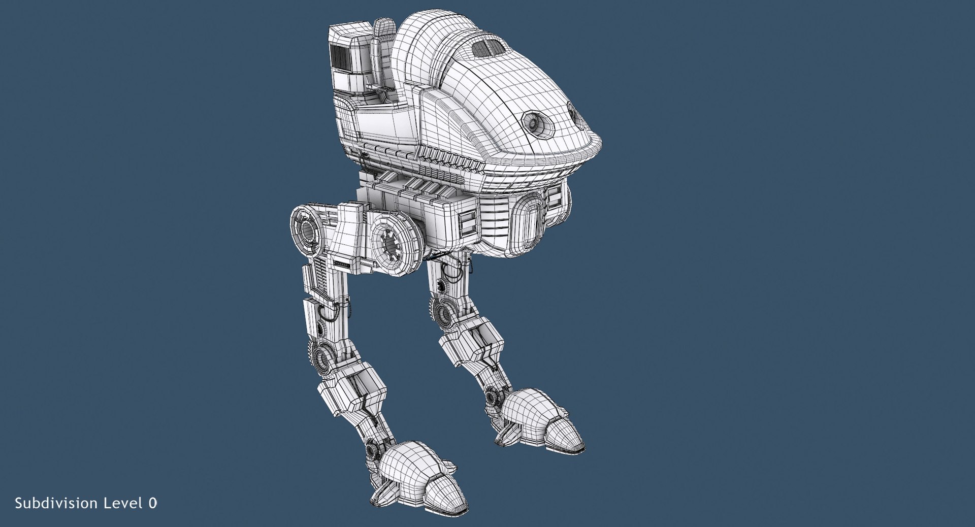 max walker mech futuristic