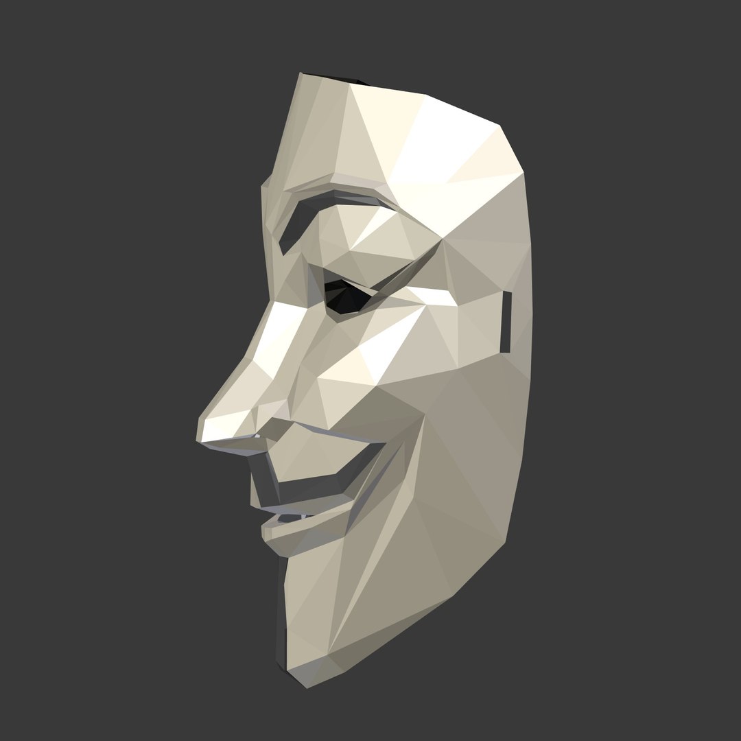 Anonymous Mask 3D - TurboSquid 1528975
