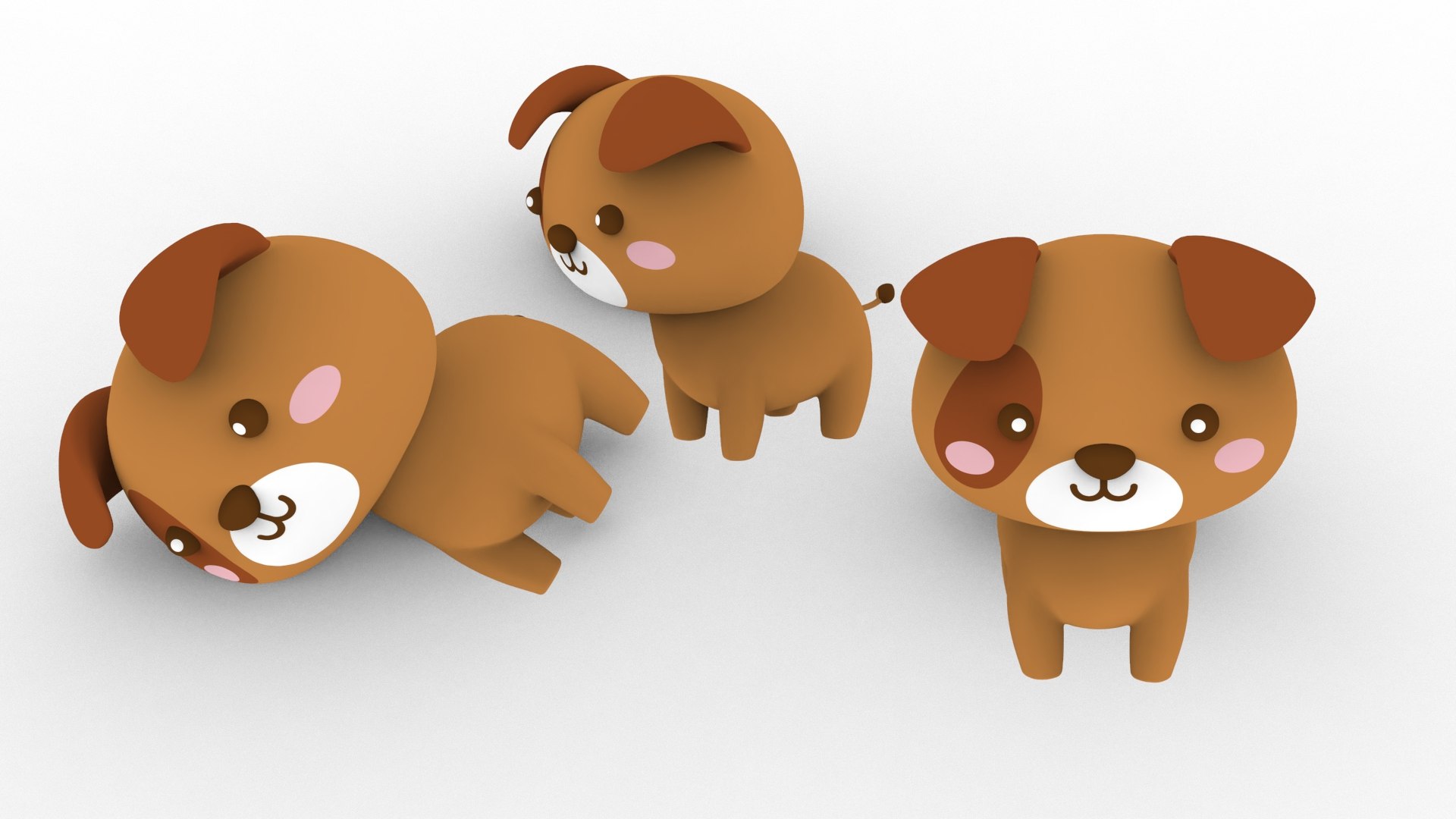 3D Cartoon Bear v001 character model - TurboSquid 2098522