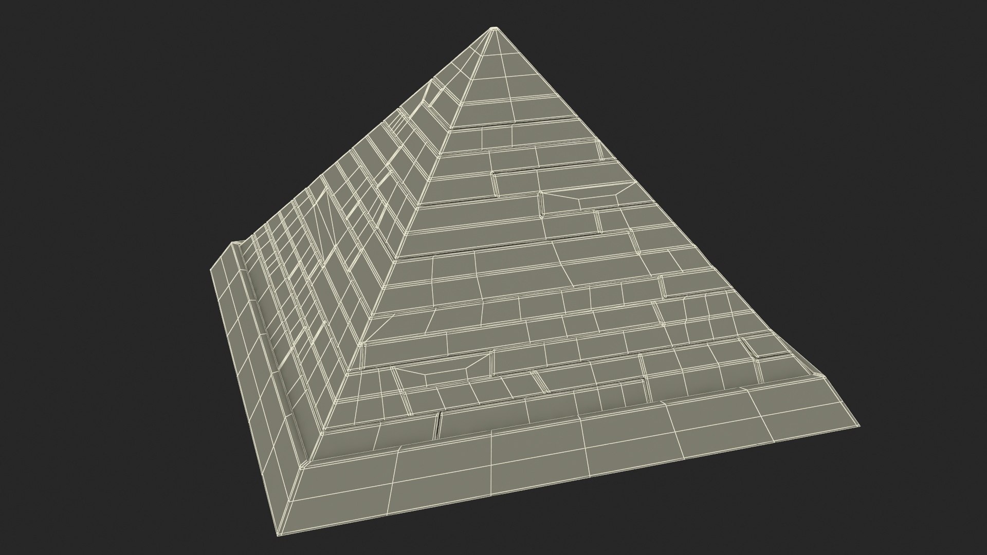 Pyramid Puzzle Yellow 3D Model - TurboSquid 2177928
