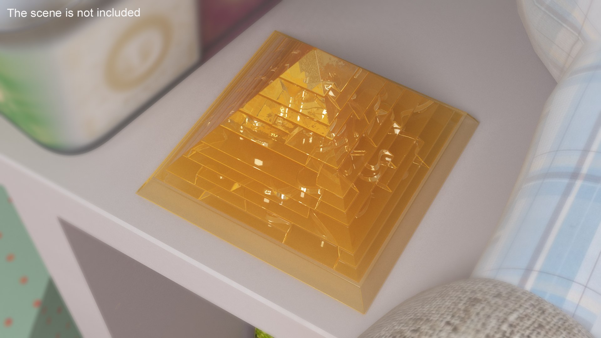 Pyramid Puzzle Yellow 3D Model - TurboSquid 2177928