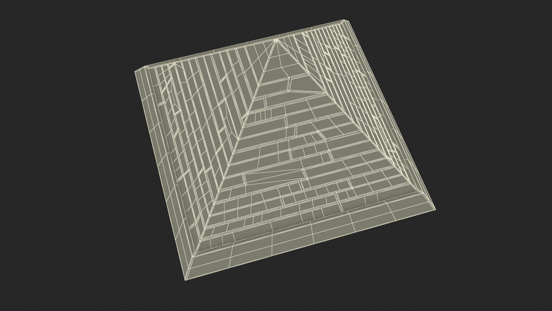 Pyramid Puzzle Yellow 3D Model - TurboSquid 2177928