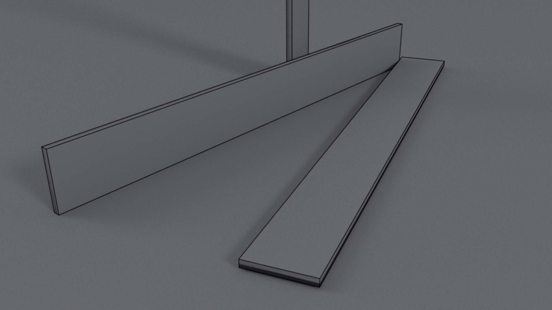 Wooden Plank 3D Model - TurboSquid 1345216