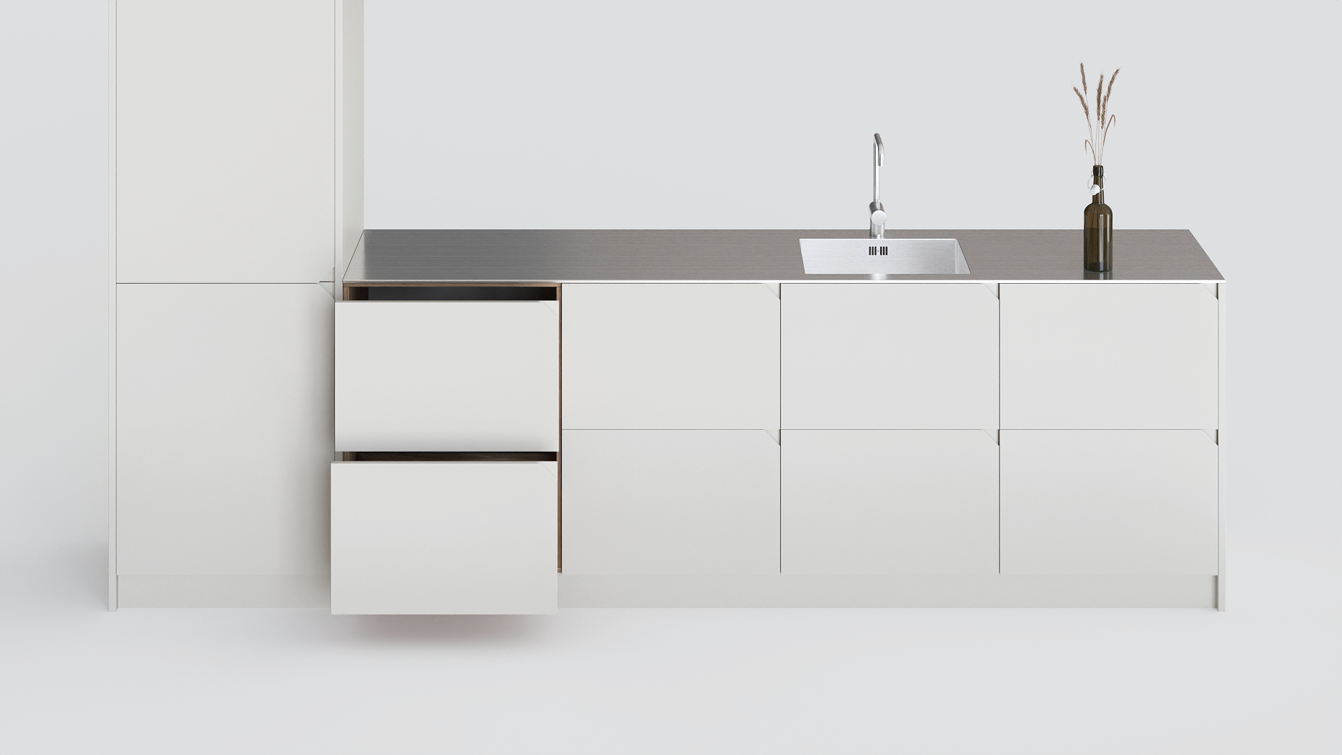 CPH Reform Degree Painted Kitchen 3D Model - TurboSquid 2073692