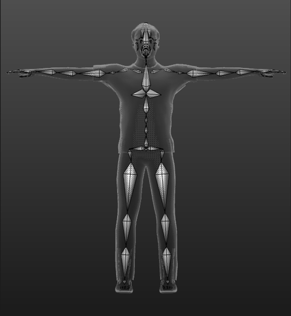 3D adult caucasian man rigged model - TurboSquid 1651054
