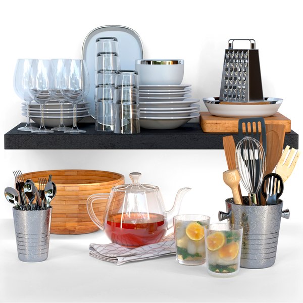 modelo 3d Kitchen utensils 21 - TurboSquid 1964210