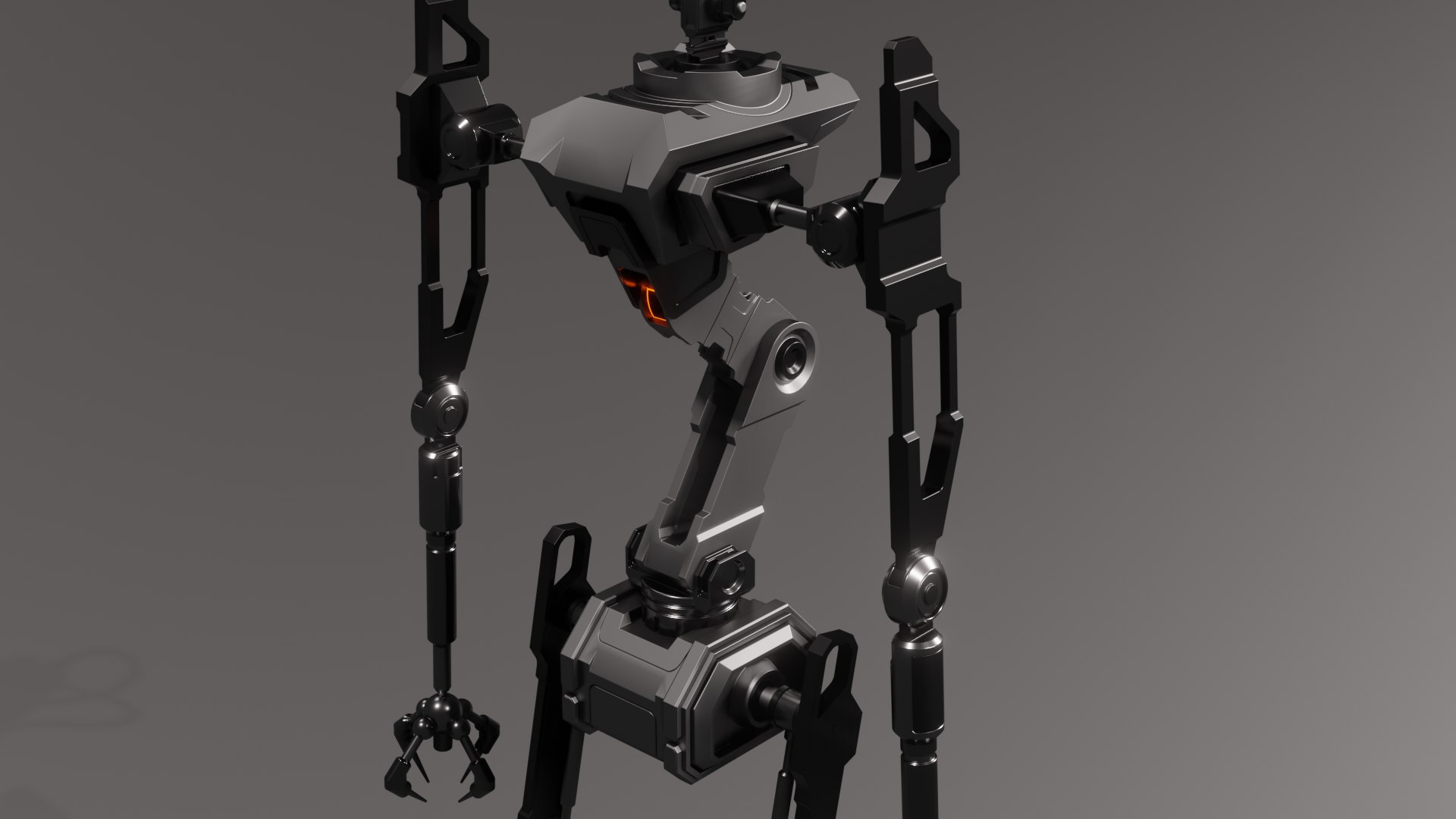 Mech Robot Model - TurboSquid 1650373