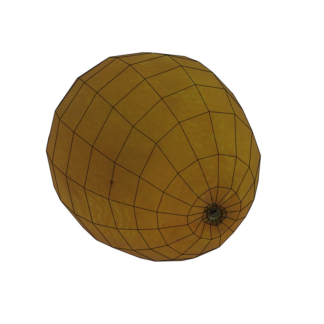 Orange Model - TurboSquid 1822313