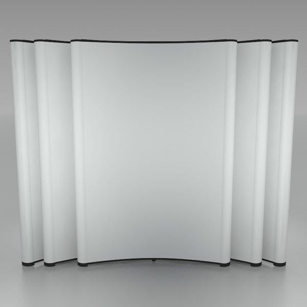 bent folding displays 3d 3ds