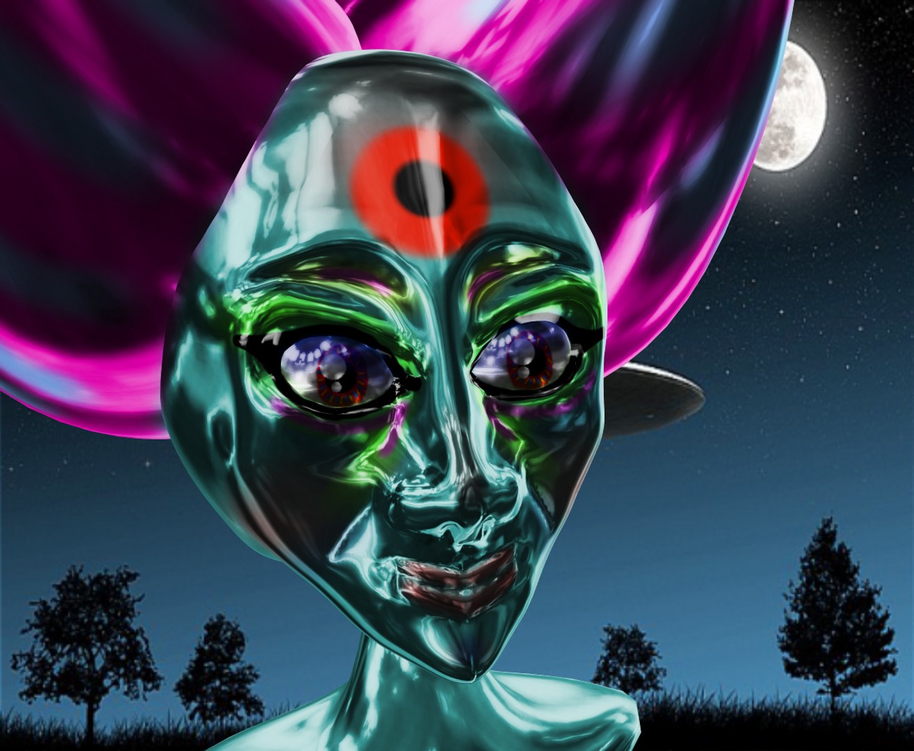 3D Alien - TurboSquid 1150515