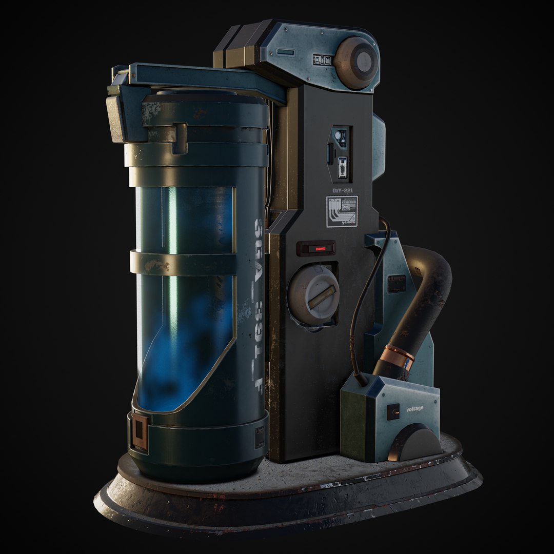 3D Cryopod - TurboSquid 2039852