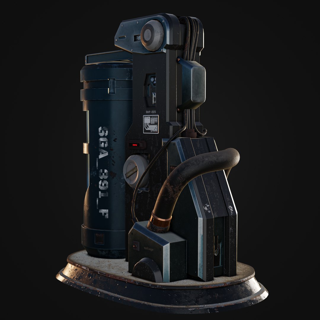 3D Cryopod - TurboSquid 2039852