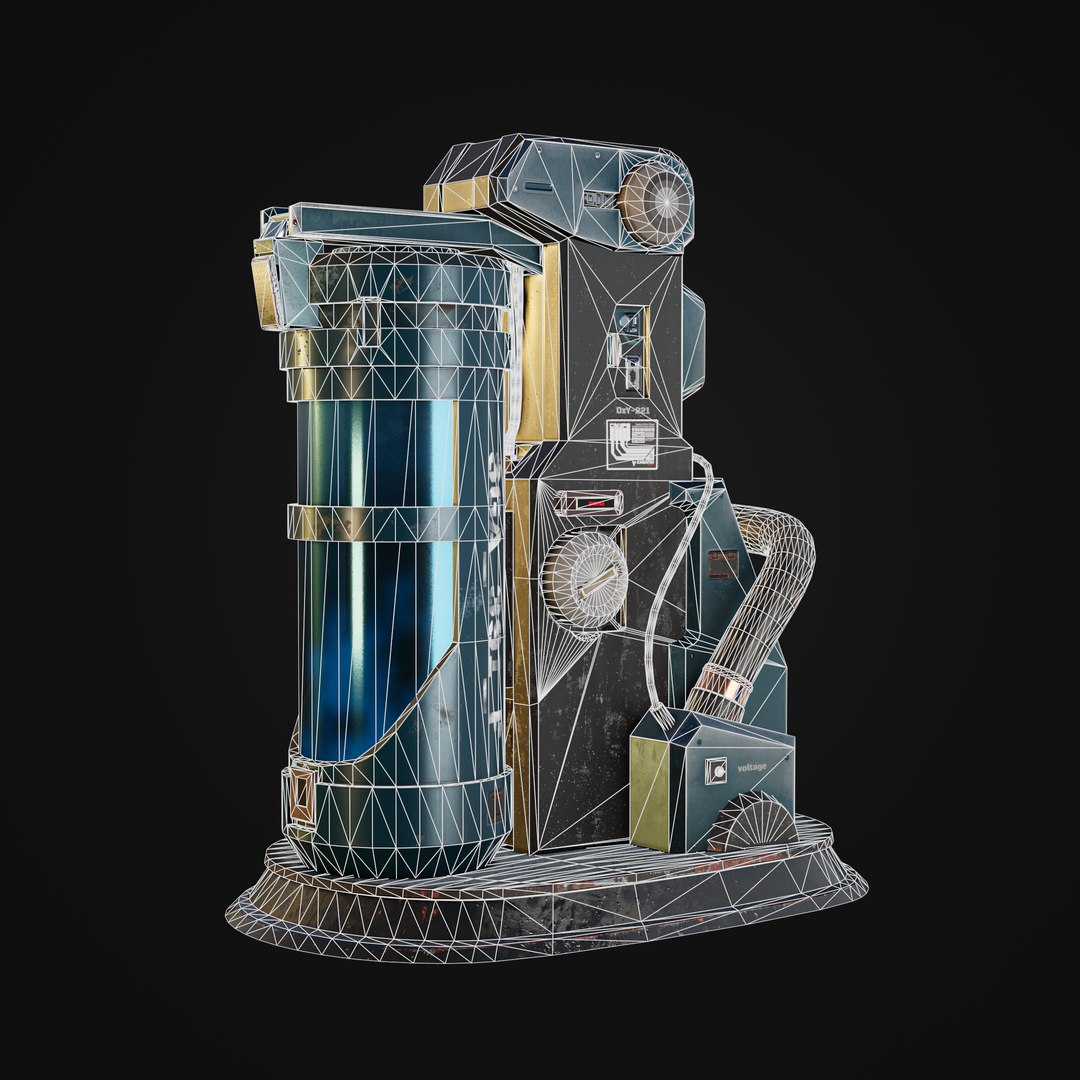 3D Cryopod - TurboSquid 2039852