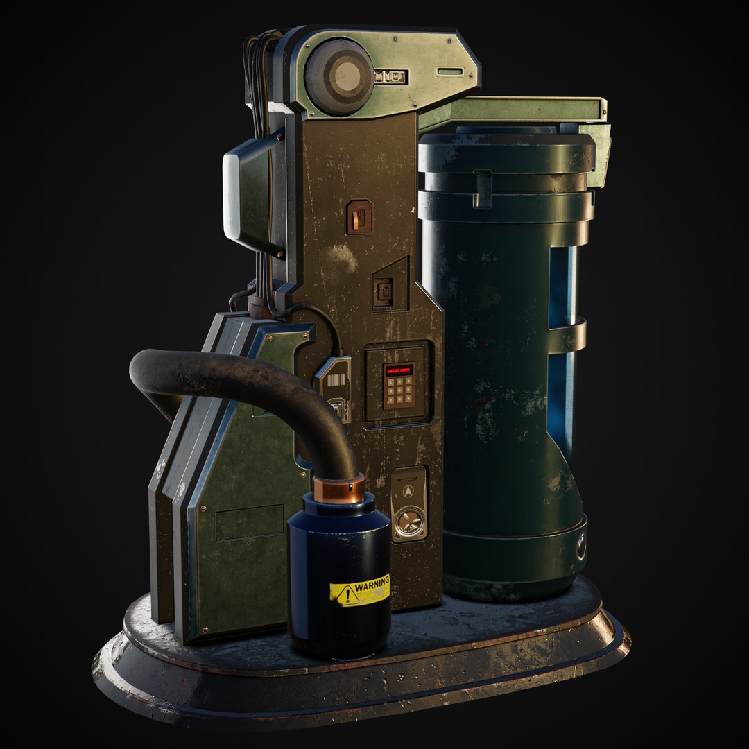 3D Cryopod - TurboSquid 2039852