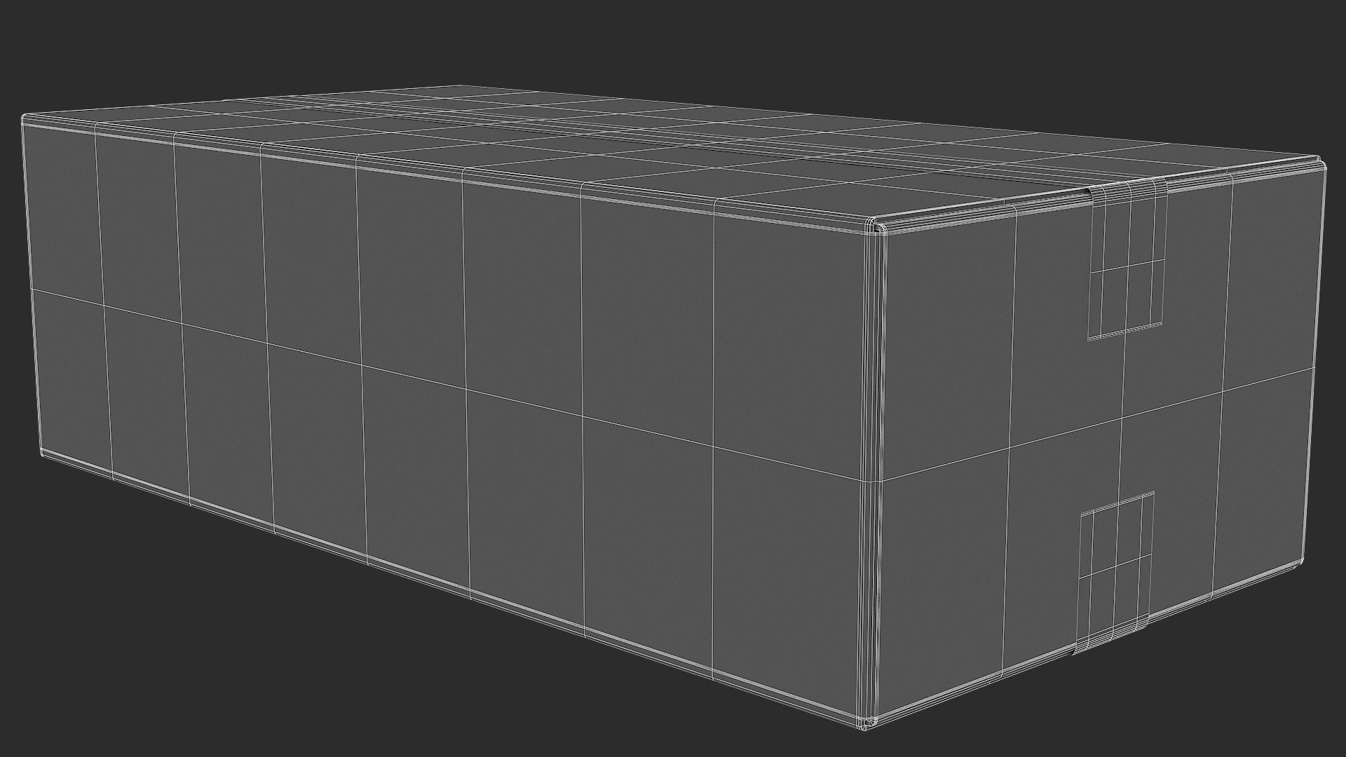 Cardboard Box 6 Closed V1 3D - TurboSquid 2287085