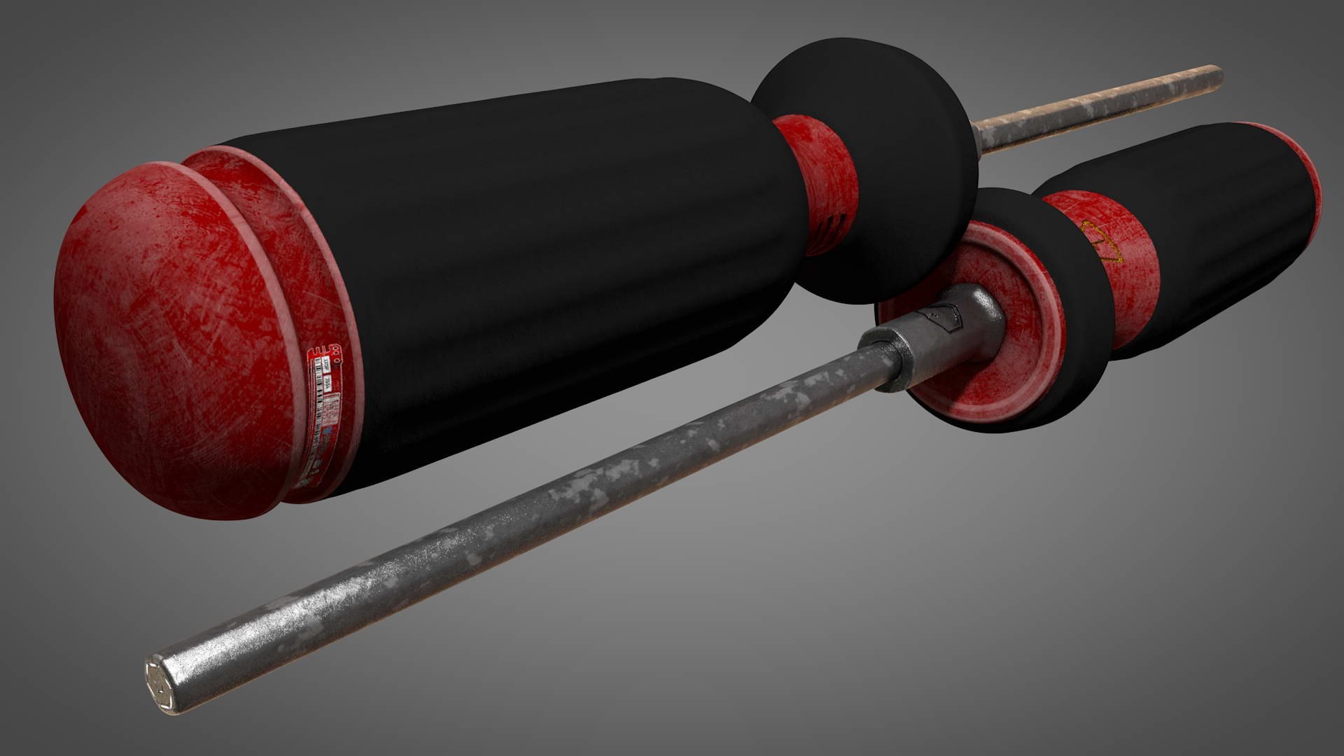 3D hexagonal screwdriver - TurboSquid 1387803