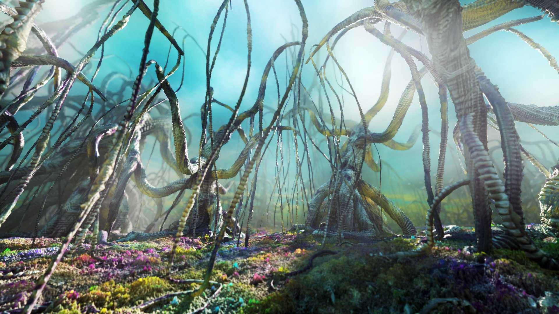 Alien Forest 3d Max