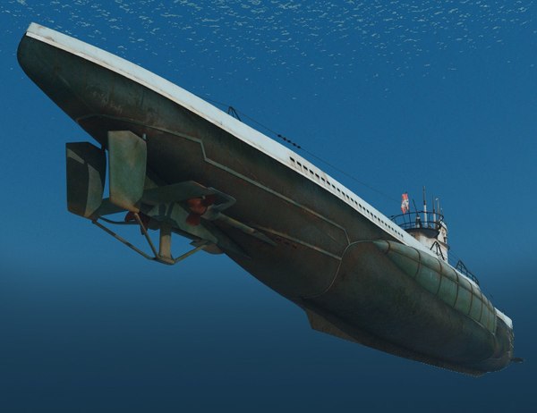 3ds max submarine viic