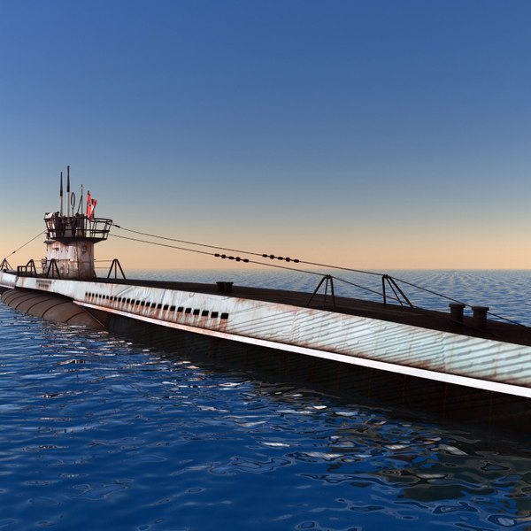 3ds max submarine viic