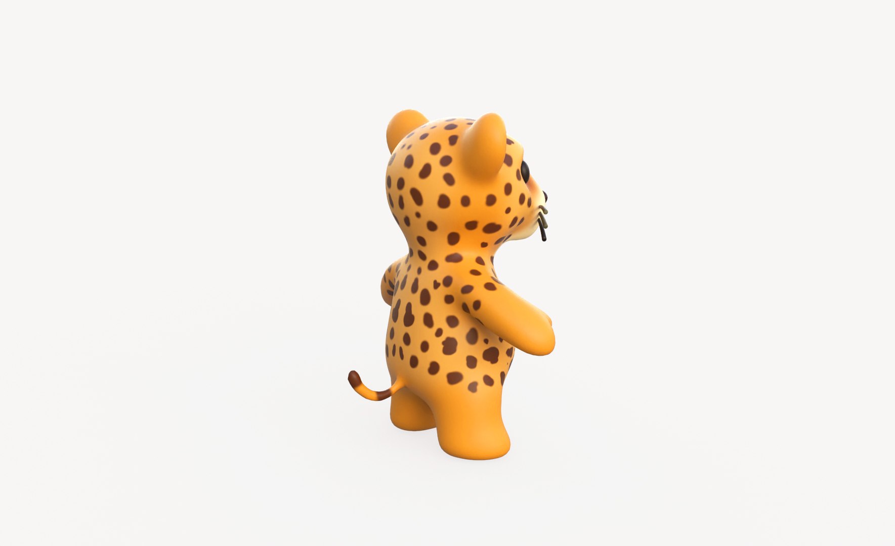Little Animal Baby - Leopard Cute - Animated 3D - TurboSquid 2283506