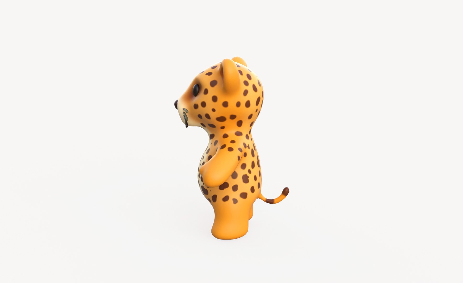 Little Animal Baby - Leopard Cute - Animated 3D - TurboSquid 2283506